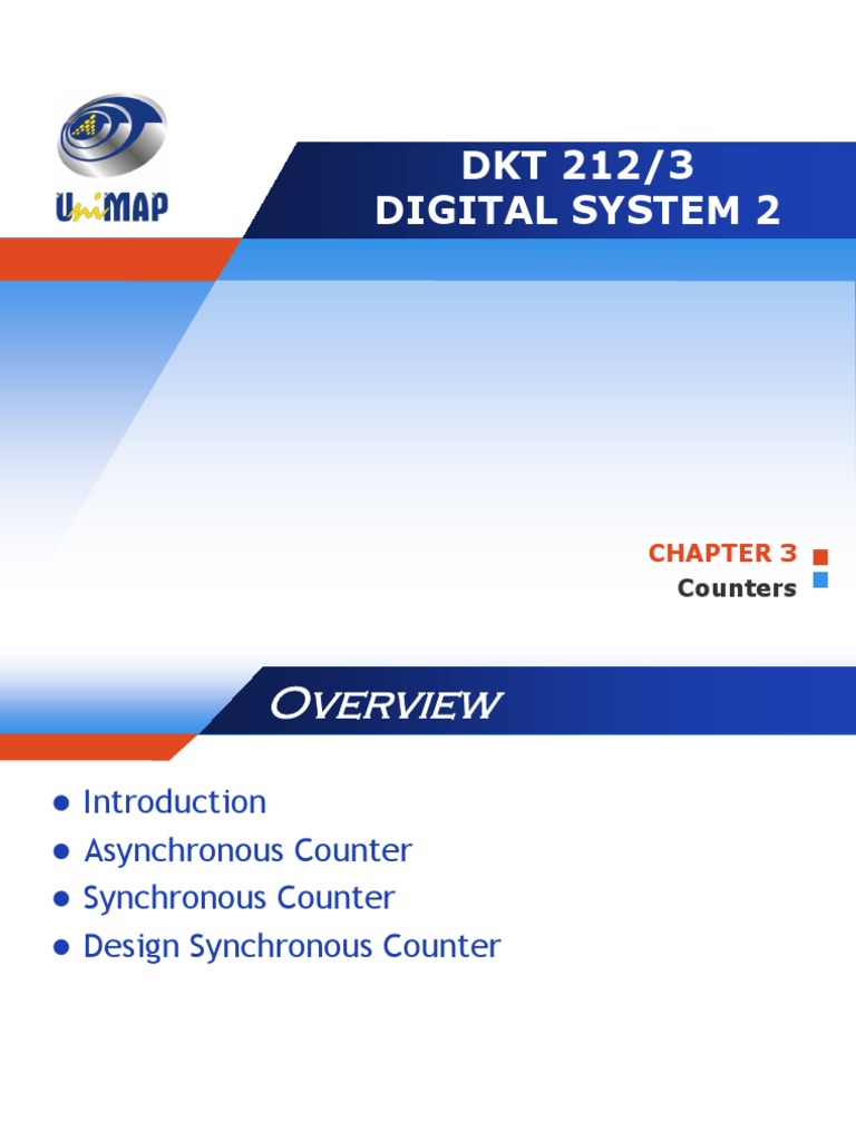 Ch03a Counters | PDF | Electronic Engineering | Telecommunications Engineering