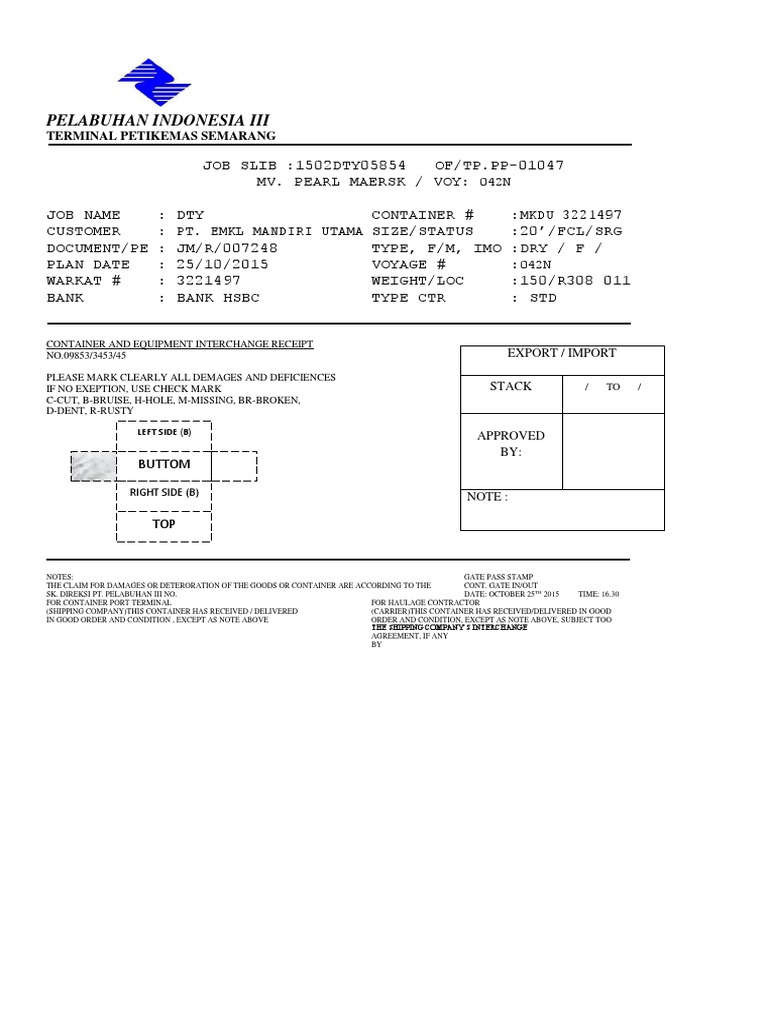 Contoh Job Order | PDF | Business