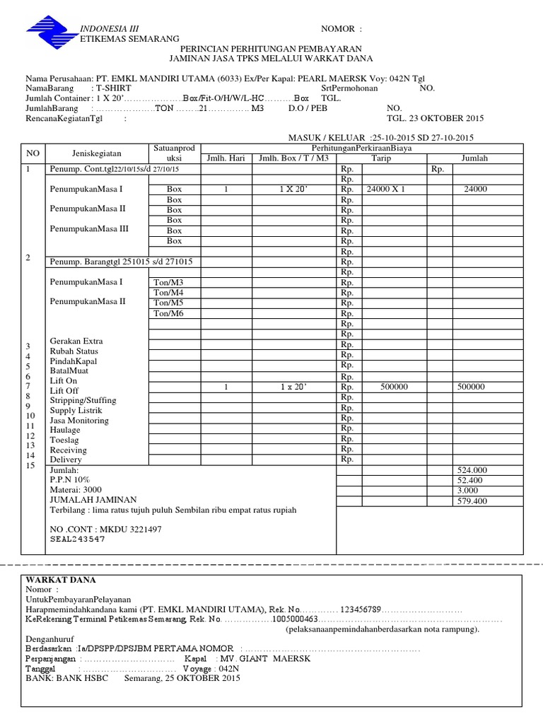 Warkat Dana | PDF