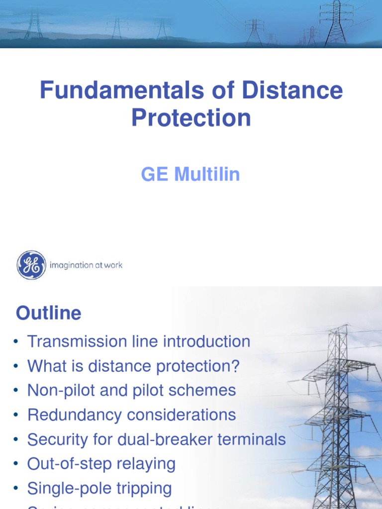 Distance Protection Fundamentals Guide | PDF | Electrical Impedance ...