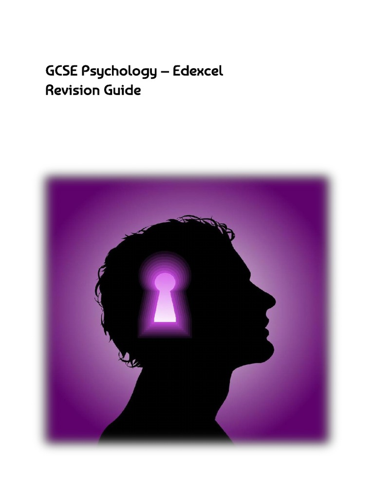 Edexcel GCSE Psychology Revision Guide | PDF | Perception | Retina