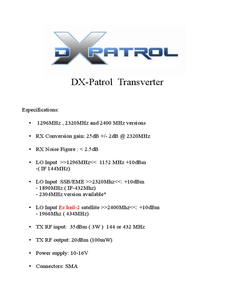 13cm Transverter | PDF | Electrical Circuits | Broadcast Engineering