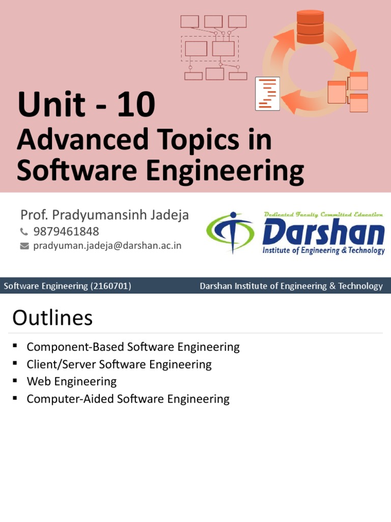 SE PPT Advance Software Engineering | PDF | Component Based Software ...