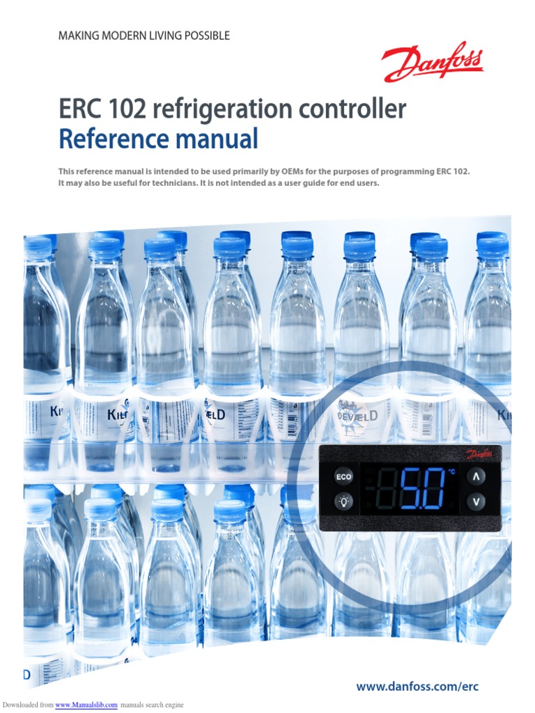Danfoss Erc102 | PDF | Refrigerator | Electrical Connector