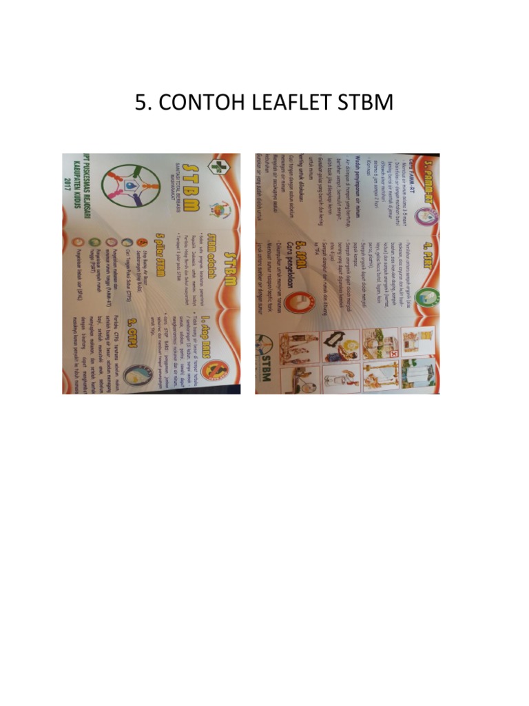 Contoh Leaflet STBM | PDF