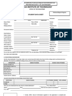 Pre School Admission Form Template | PDF | Preschool | Schools
