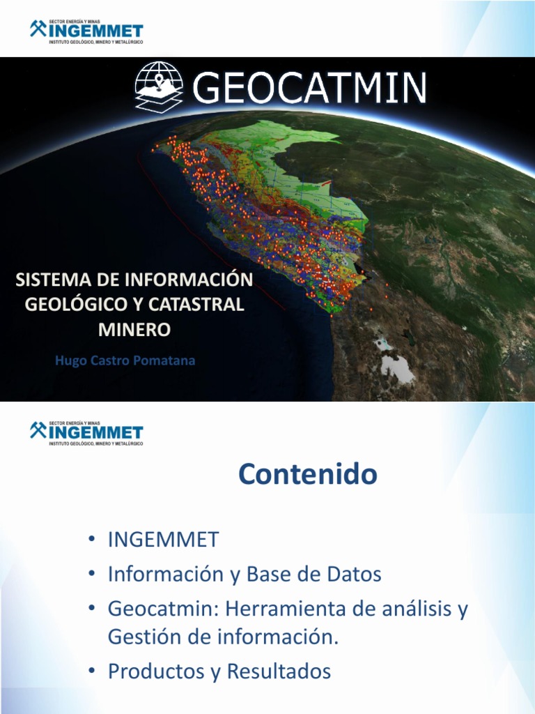 GEOCATMIN | PDF | Geología | Minería