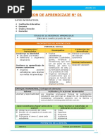 Sesiones de Aprendizaje - Unidad Didáctiva #08 - Quipus Perú | PDF | Perú | Aprendizaje