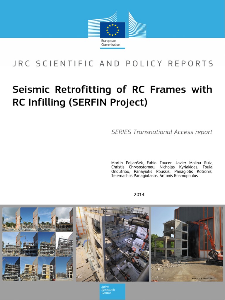 Seismic Retrofitting Of Rc Frames With Rc Infilling Serfin Project Pdf Beam Structure