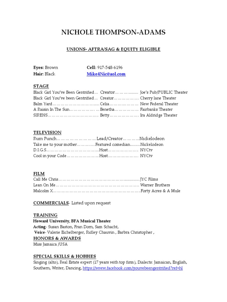 Nta Resume | PDF