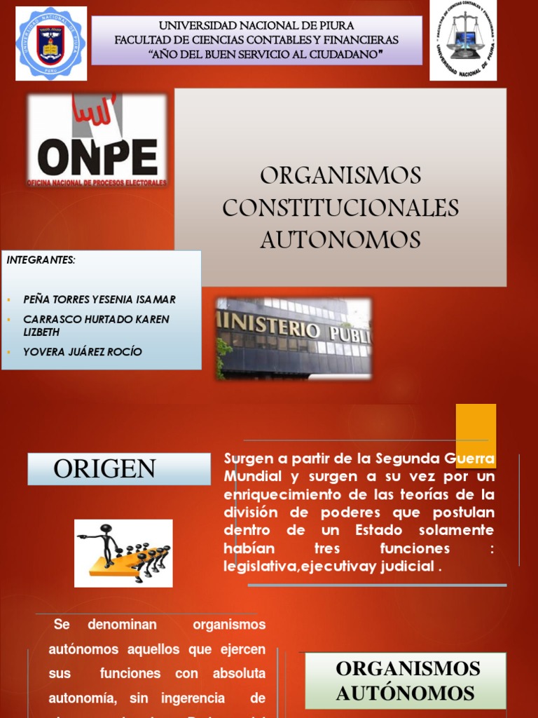 Organismo Autónomo : Plataforma del Estado Peruano – VNMX