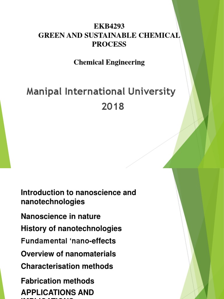 Chapter 2 Nanotechnology Modified 1 | PDF | Nanotechnology | Nanoparticle