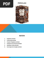 Metode Perkolasi | PDF