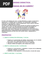 Proyecto: Conozco Mi Cuerpito (Nivel Inicial: Sala de 5 Años) | PDF ...