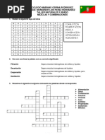 Sopa de Letras de Materia y Sus Propiedades | PDF