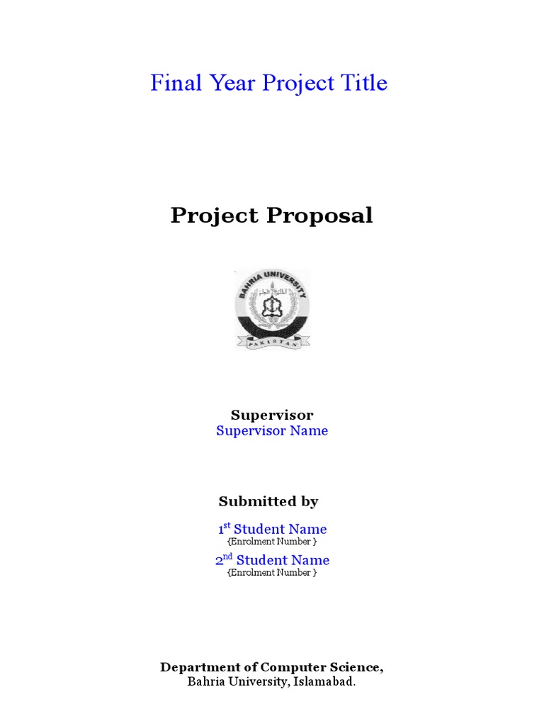 Project Proposal Template | PDF | System | Design