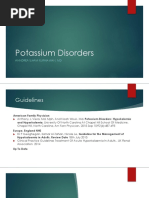 Adult Electrolyte Replacement Protocol | PDF | Magnesium | Potassium