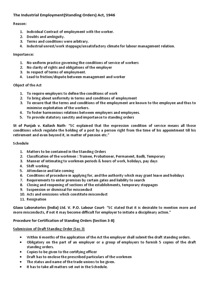 An Overview of the Key Provisions and Procedural Requirements of the ...