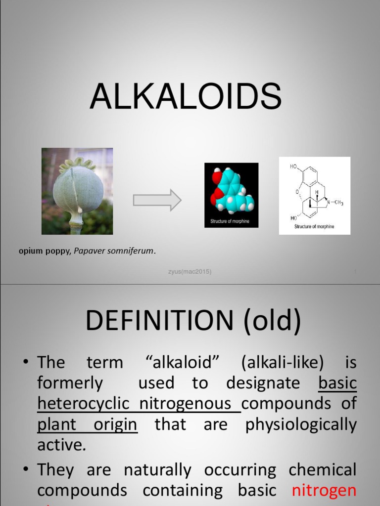 Alkaloids | Alkaloid | Caffeine
