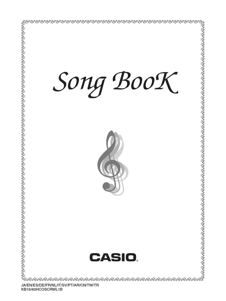 CTK3500 - Song Book | PDF | Musical Compositions | Music Theory