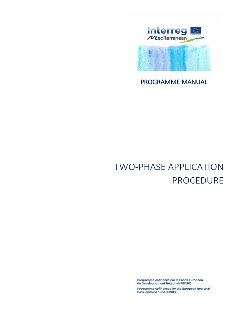 Two Phase Application Procedure | PDF | European Union | Government