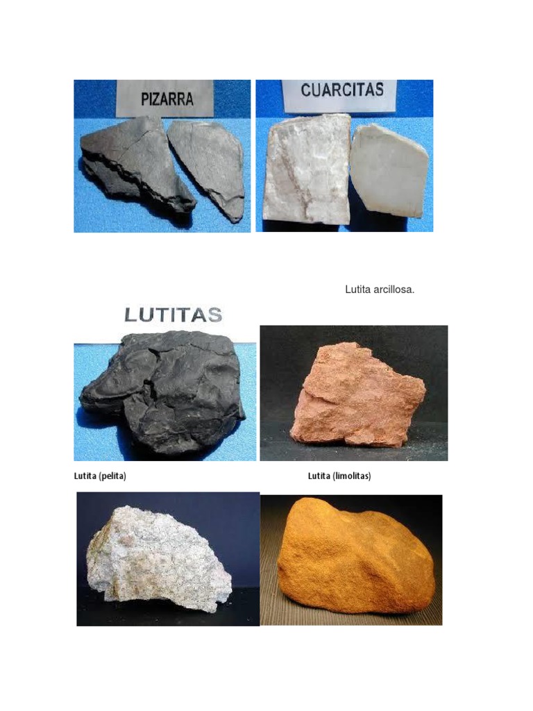 Lutitas y Arcillas | PDF