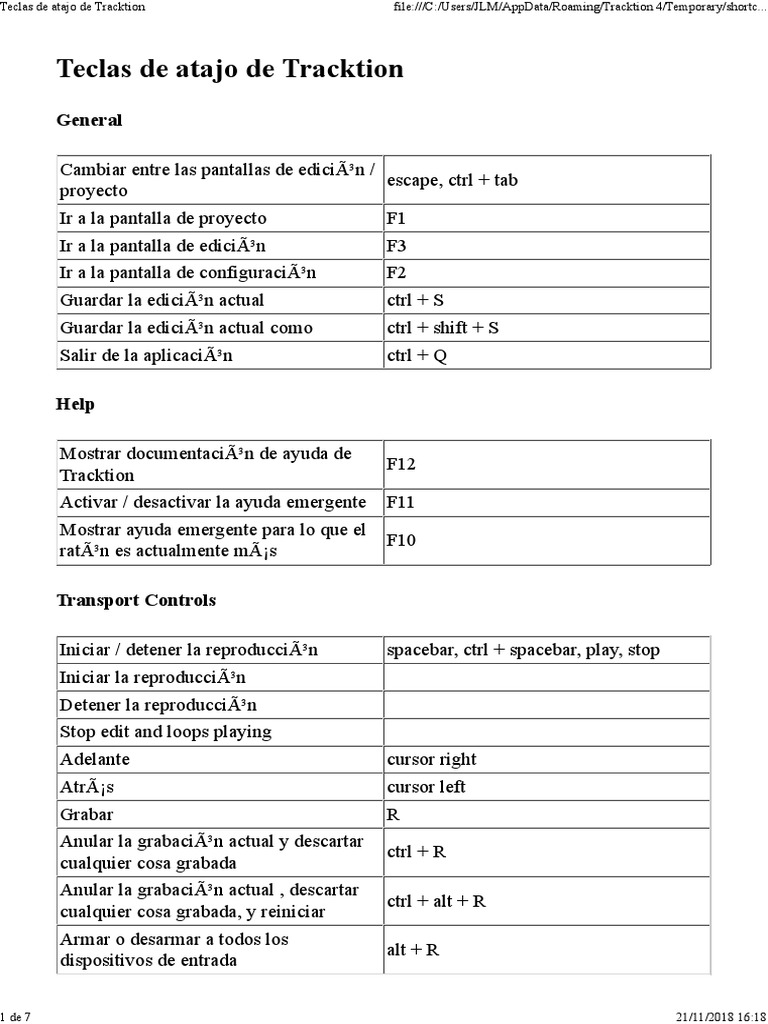 Manual Tracktion 7 | PDF | Tecnología digital | Informática