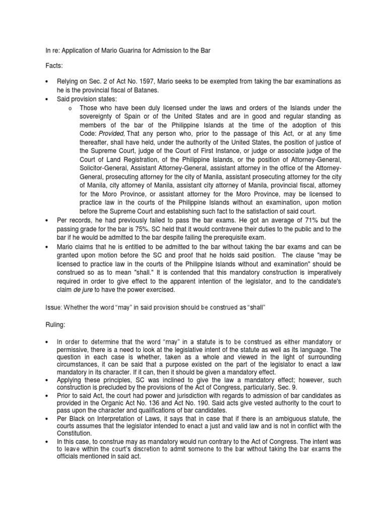 Docx | PDF | Bar Association | Law