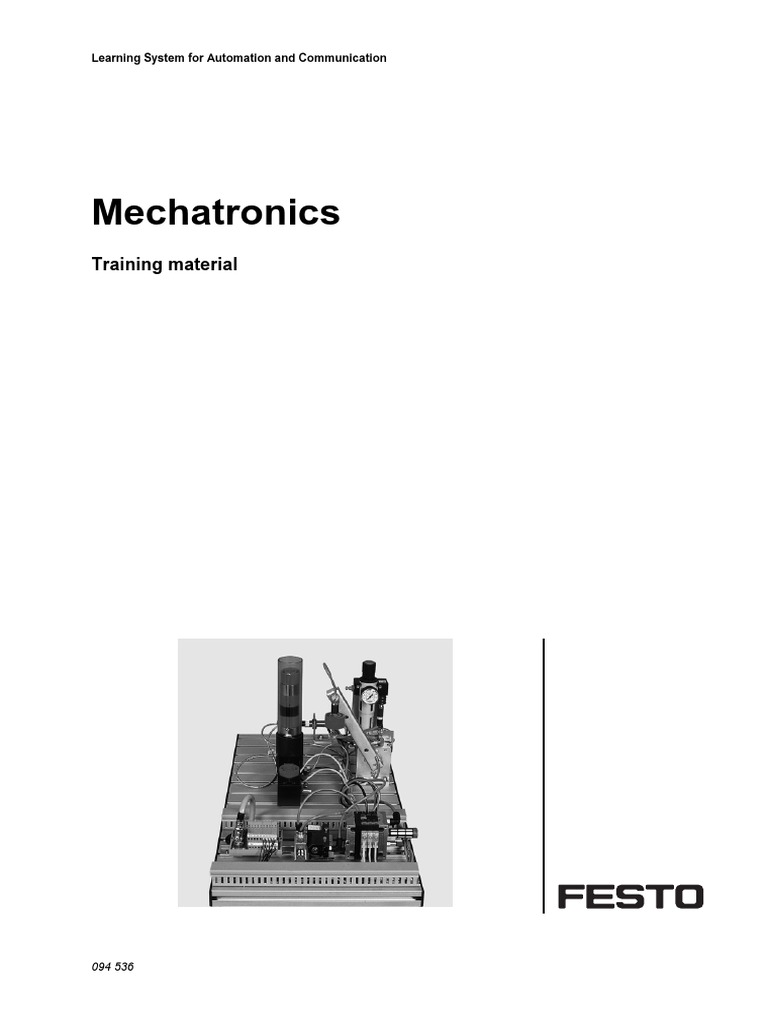 FESTO - Mechatronics Training Material | Programmable Logic Controller ...