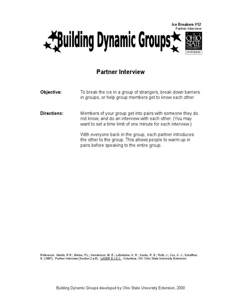 Partner Interview | PDF | Nature