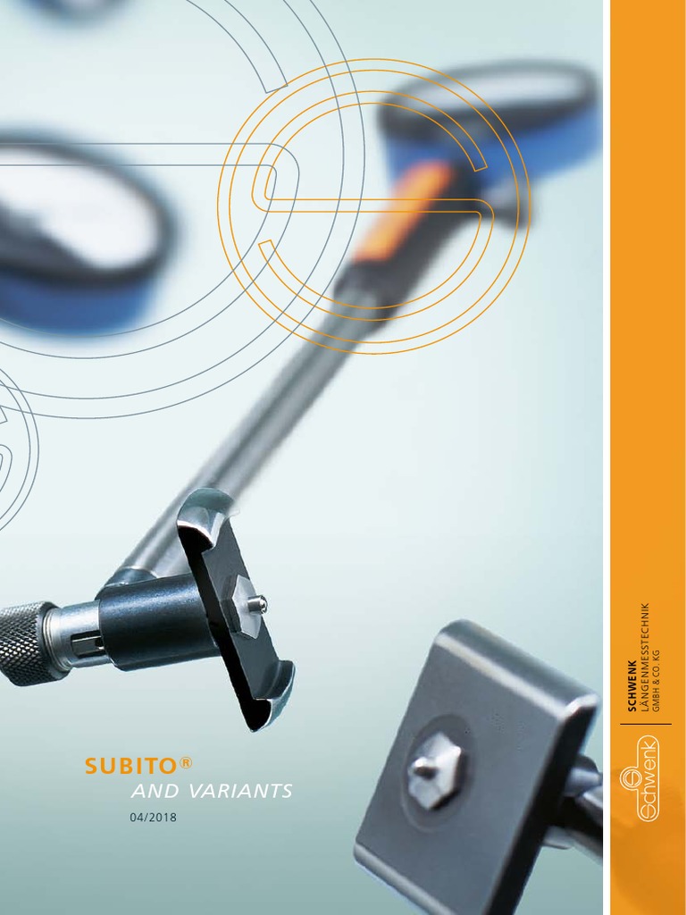 Schwenk - Katalog Techniczny 2018 EN | PDF | Calibration | Measurement