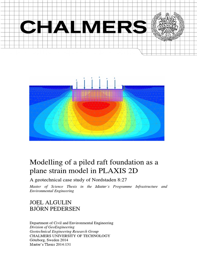 Plaxis 2d CPRF Analysis PDF | PDF | Deep Foundation | Foundation ...