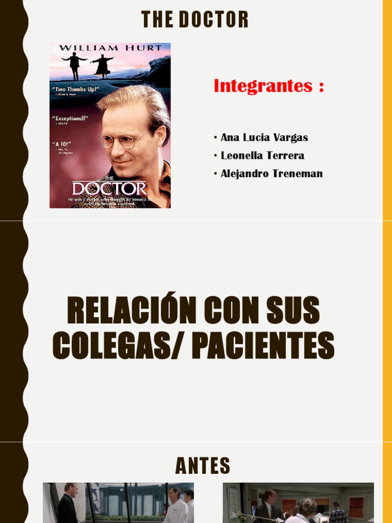 Resumen The Doctor | PDF