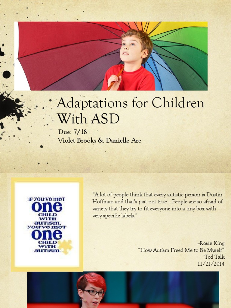 Asdv 2 | PDF | Spectrum Disorder | Autism Spectrum
