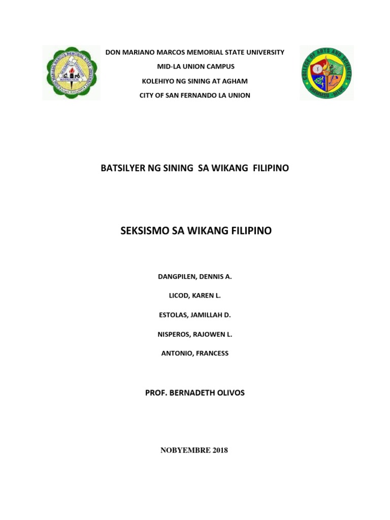 Don Mariano Marcos Memorial State University | PDF
