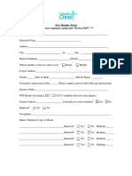 Membership - Document Form - 100 Fillable v03 15 | PDF | Catholic ...