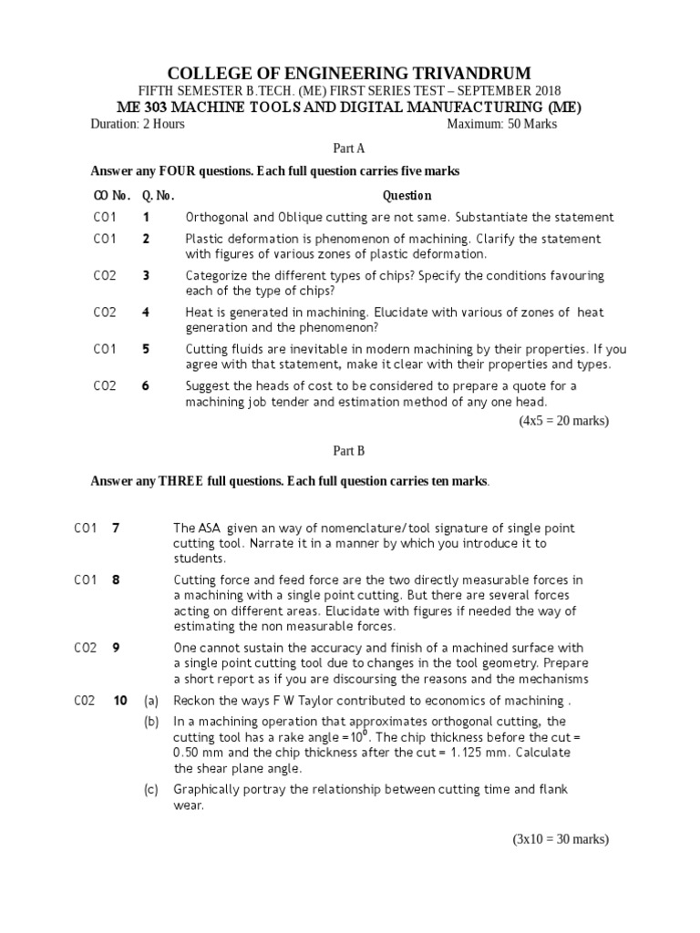 Machine Tools and Digital Manufacturing | Machining | Mechanical ...