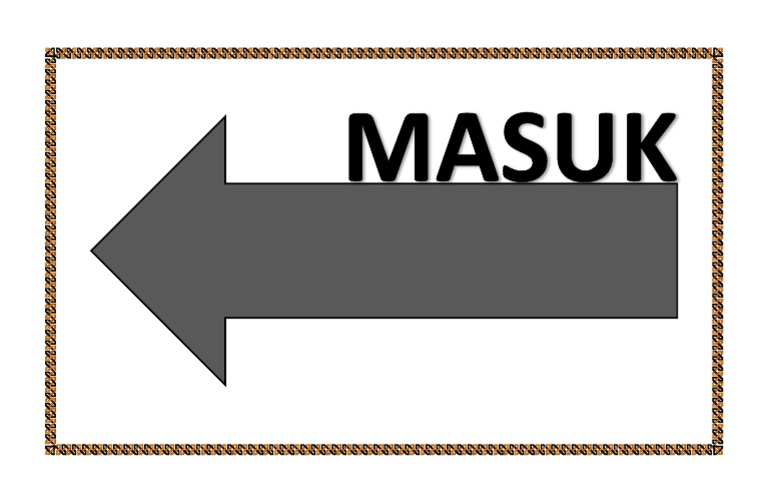 Tanda Masuk (Panah) | PDF