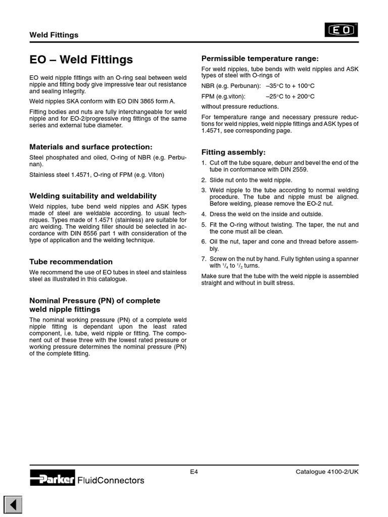 Eo Weld Fitting 4100e001 | PDF | Electric Heating | Welding