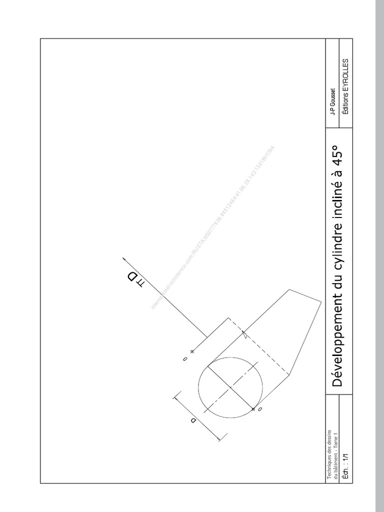 Dessin Technique du Bâtiment | PDF | Dessin technique | Perspective ...