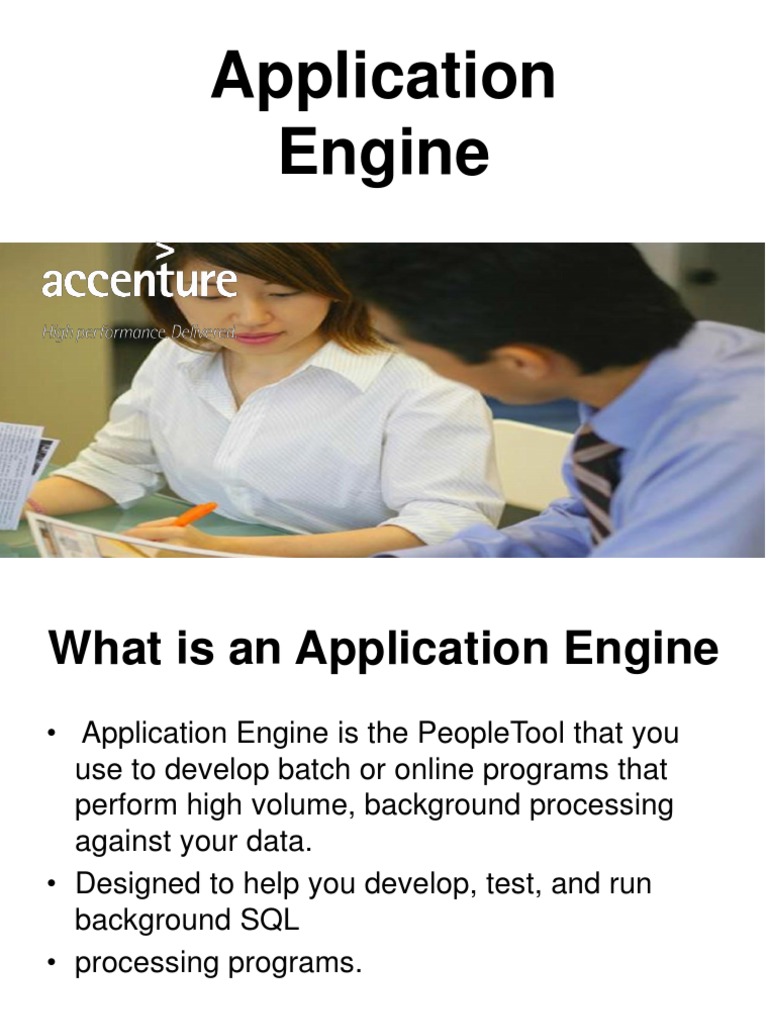 Application Engine | PDF | Sql | Databases