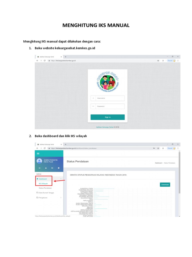 Cara Menghitung IKS Secara Manual | PDF