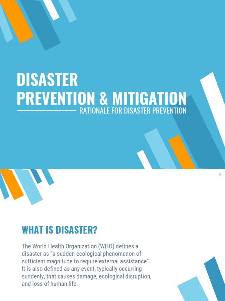 Disaster Prevention and Mitigation | PDF | Emergency Management ...