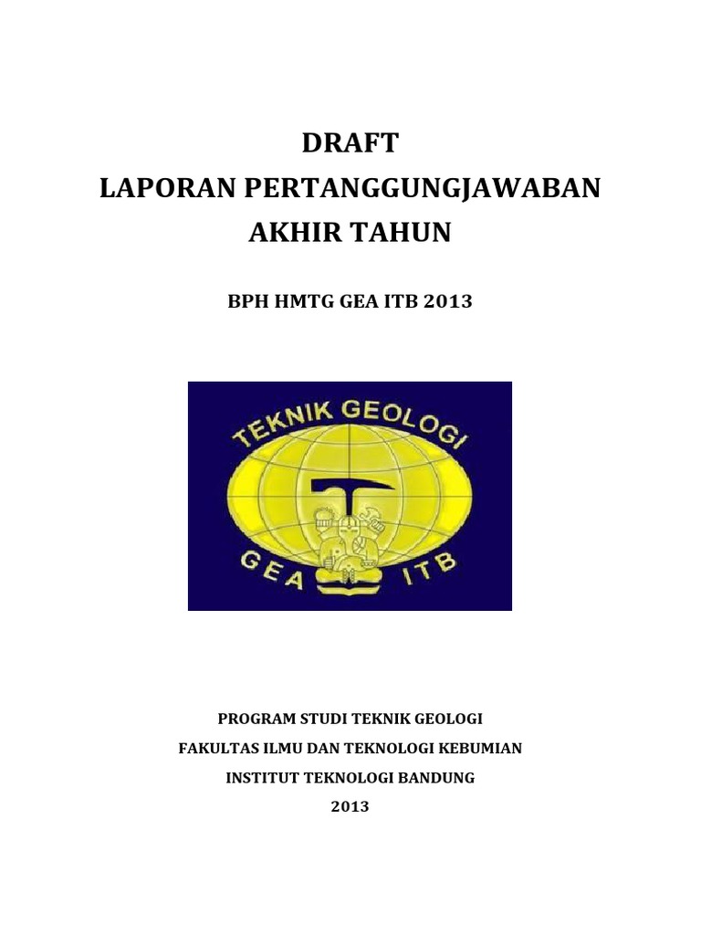 Draft LPJ BPH HMTG Gea Itb 2013 | PDF