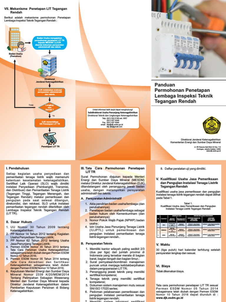 Brosur Penetapan Lit TR | PDF