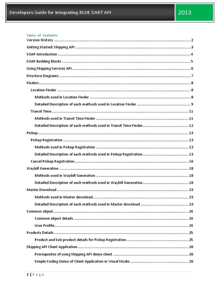 Blue Dar Tap I Service | Download Free PDF | Soap | Application Programming Interface