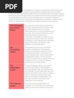 Leadership Training Module | PDF | Leadership | Communication