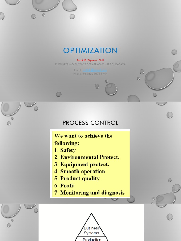 Optimization Class s1 TF | PDF | Mathematical Optimization | Applied ...