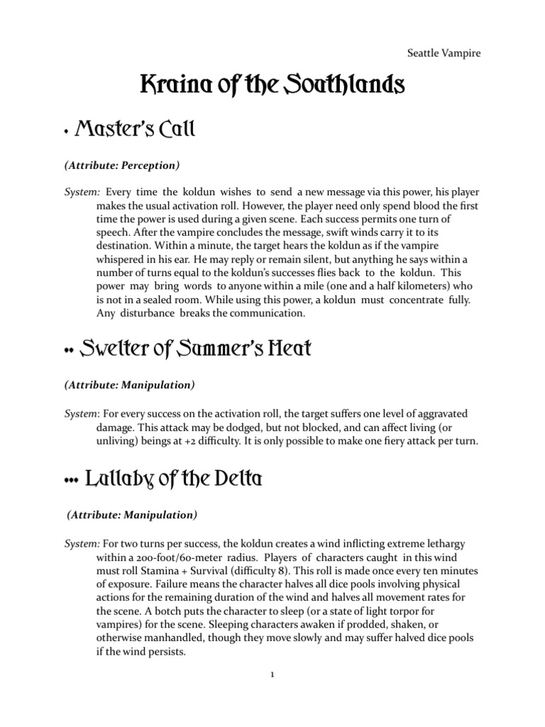 Kraina of The Southlands | PDF | Windstorms | Natural Disasters