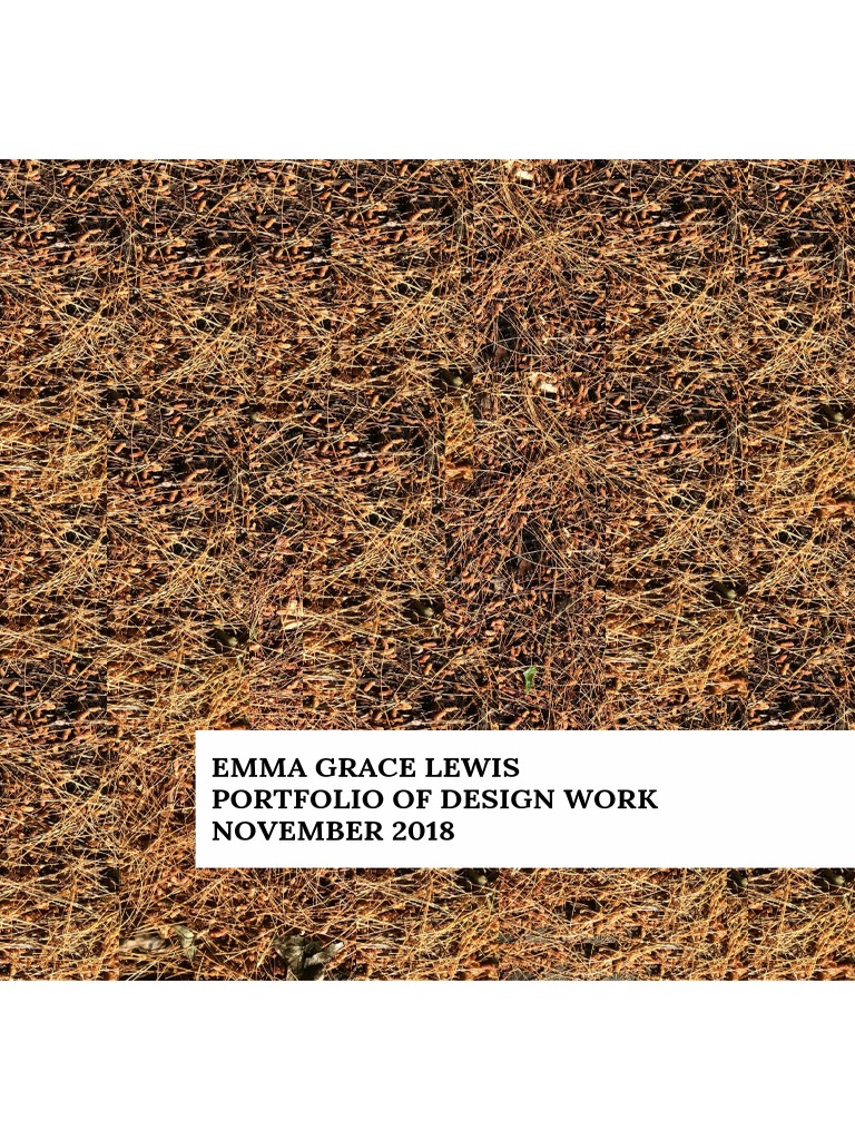 Emma Lewis, Design Portfolio | PDF | Communication Design | Art Media